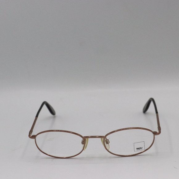 Massimo | Accessories | Medium Brown Oval Small Frame Thin Rim Vintage ...